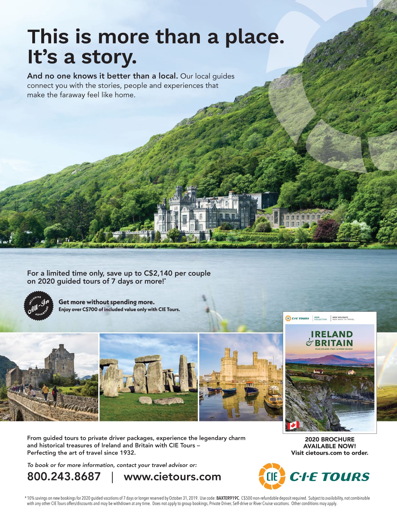 CIE TOURS - SEPT 12, 2019 - Travel CourierTravel Courier