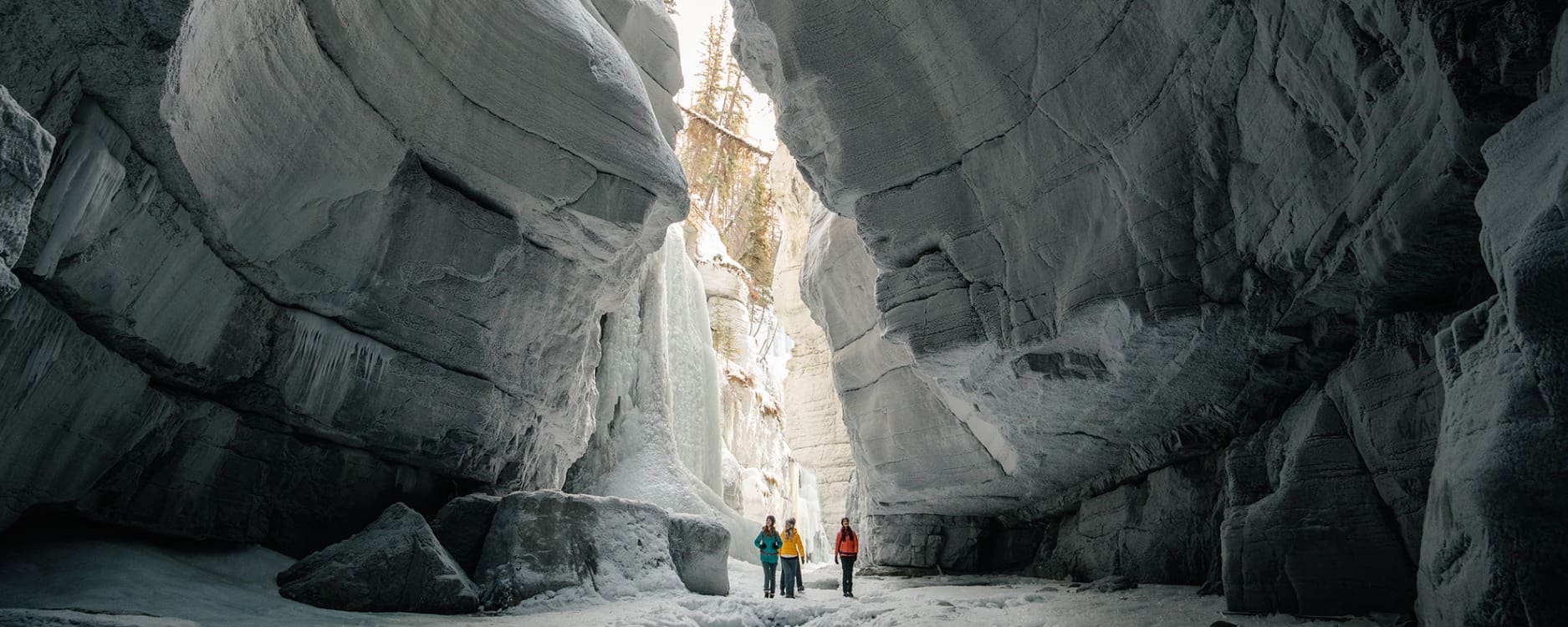 Experience a seasonal ice age in the Rocky Mountains - Travel ...