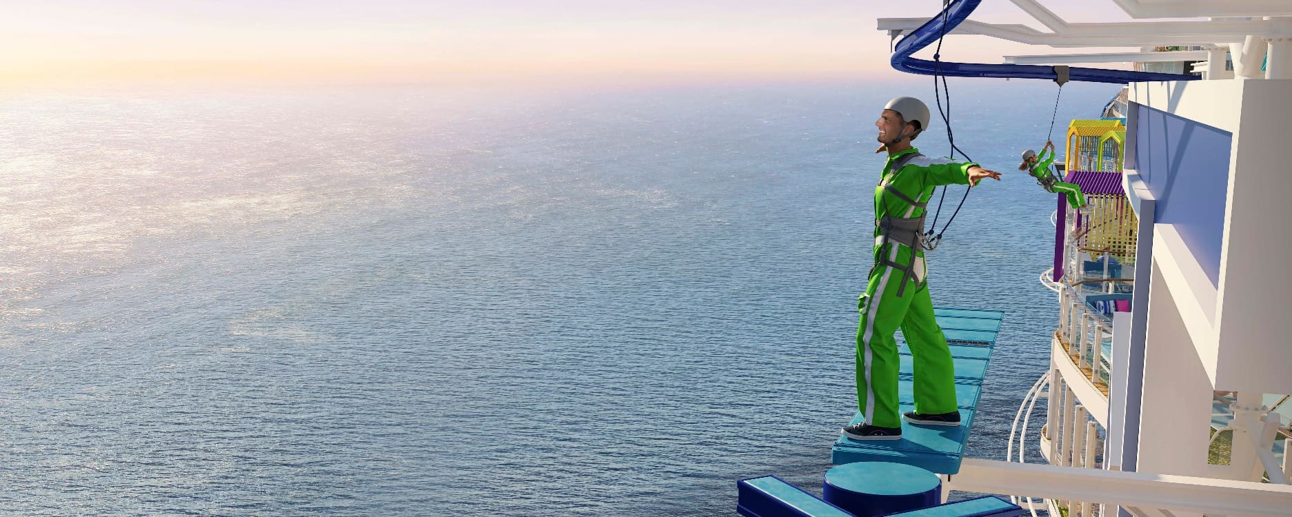 We tried Royal Caribbean’s newest thrill at sea and dangled 154 feet ...